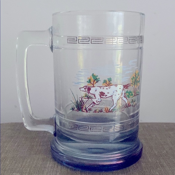 Princess House | Dining | Princess House Hunting Dog Beer Stein Clear ...